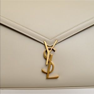 Saint Laurent | Bags | Ysl Beige Purse | Poshmark